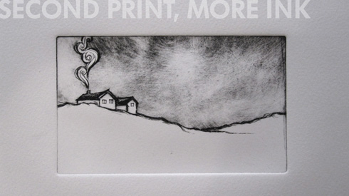 Dry point printing – e daggar art: THE MUSEUM